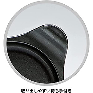 Takagi Metal FW-MP Fried Egg Plate, for Toaster Oven, Fluorine W Coat, Made in Japan, Dual Plus