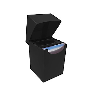 BCW Combo Pack - Inner Sleeves & Elite2 Deck Guards - Black | Fits Standard 2.5"x3.5" Game Cards | Clear Glossy Front, Textured Back | Includes 100 Elite2 Deck Guards & 100 Inner Sleeves