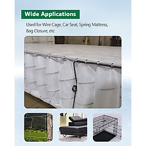 meite SC7-15 Gauge 3/4-Inch Crown 304 Stainless Steel C Ring Staples for SC7C/SC7E/SC77XE 15 Gauge C Ring Tools 10,000 PCS/Box (1 Box)