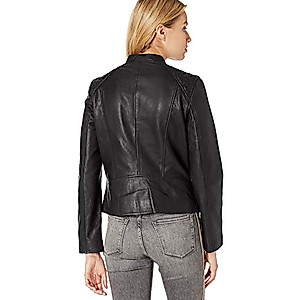 Marc New York by Andrew Marc Women's Goldie, Black, Large