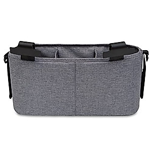 Jeep Parent Organizer for Wrangler Stroller Wagon by Delta Children (Works with Jeep Wrangler Stroller Wagon #60001), Grey