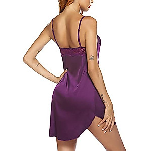 Avidlove Satin Lingerie for Women Sexy Nightgown Nightdress Full Slip