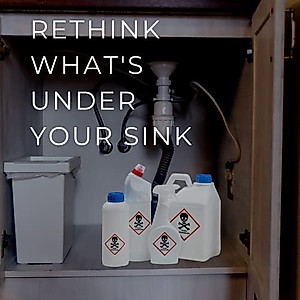 Morton Pro Bathroom Cleaner – Non-Toxic Fragrance-Free Bleach Alternative, Eco-Friendly, Child, Pet, and Fabric Safe, Perfect for Surfaces, Lab Tested, Salt-Based Cleaner | Made In USA (32 FL Oz)