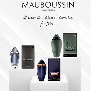 Mauboussin - Discovery 100ml (3.3 Fl Oz) - Eau de Parfum for Men - Woody, Aromatic & Citrus Scents