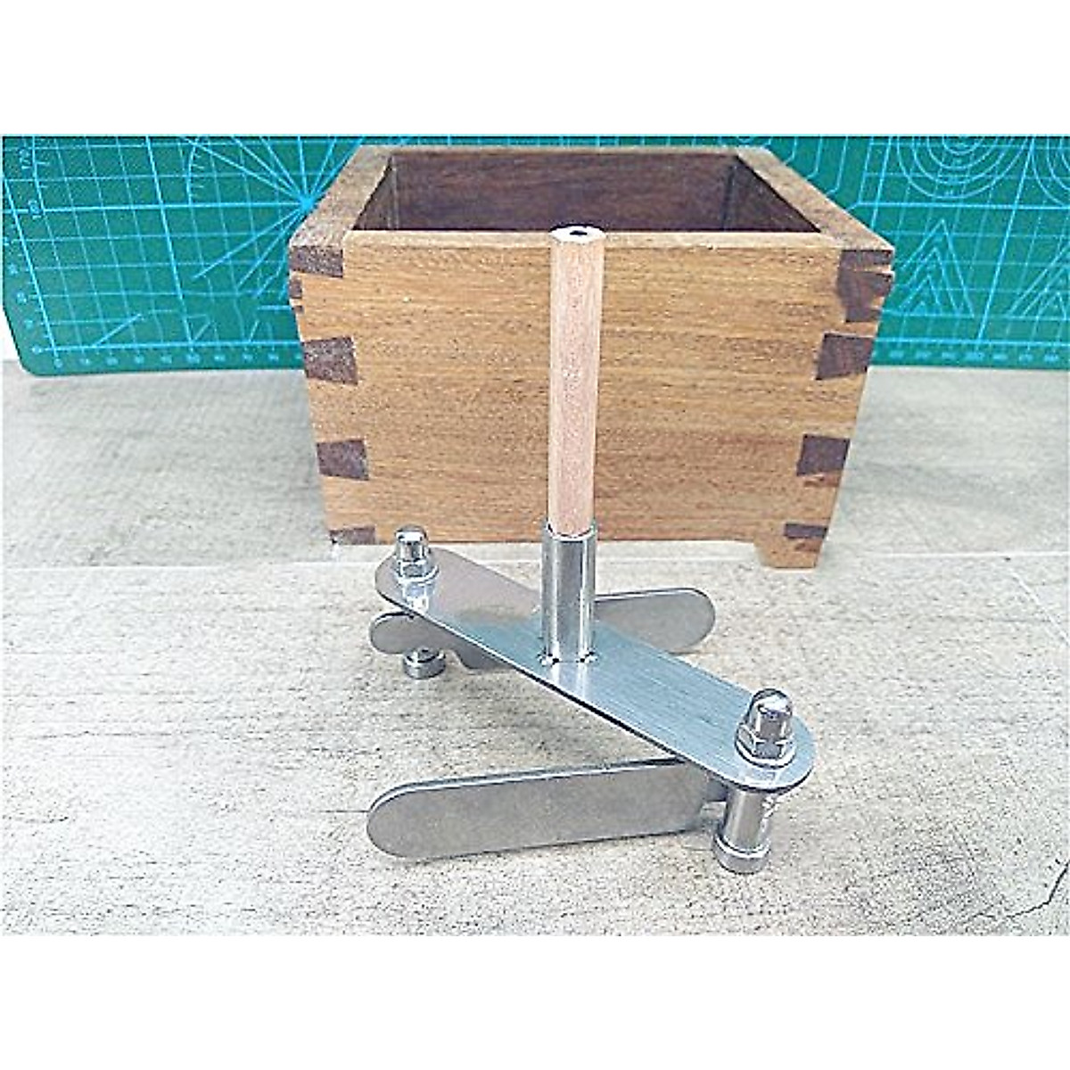 TIPU 2-2/5-Inch Marking Center Finder, Marking Centerline Tool for Woodworking (Small)