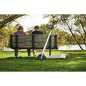 Fiat Folding Electric Scooter - 350W Motor, 15 to 20-Mile Long-Range Battery (Bianco White Ice)