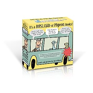 It's a Busload of Pigeon Books!-NEW ISBN