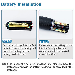 BEIKE Flashlight 2 Pack, Flash Light High Lumens, Small Flashlights Powerful, Super Bright LED Flashlight, Handheld Flashlights for Home, Camping, Emergency, Power Outages, Travel