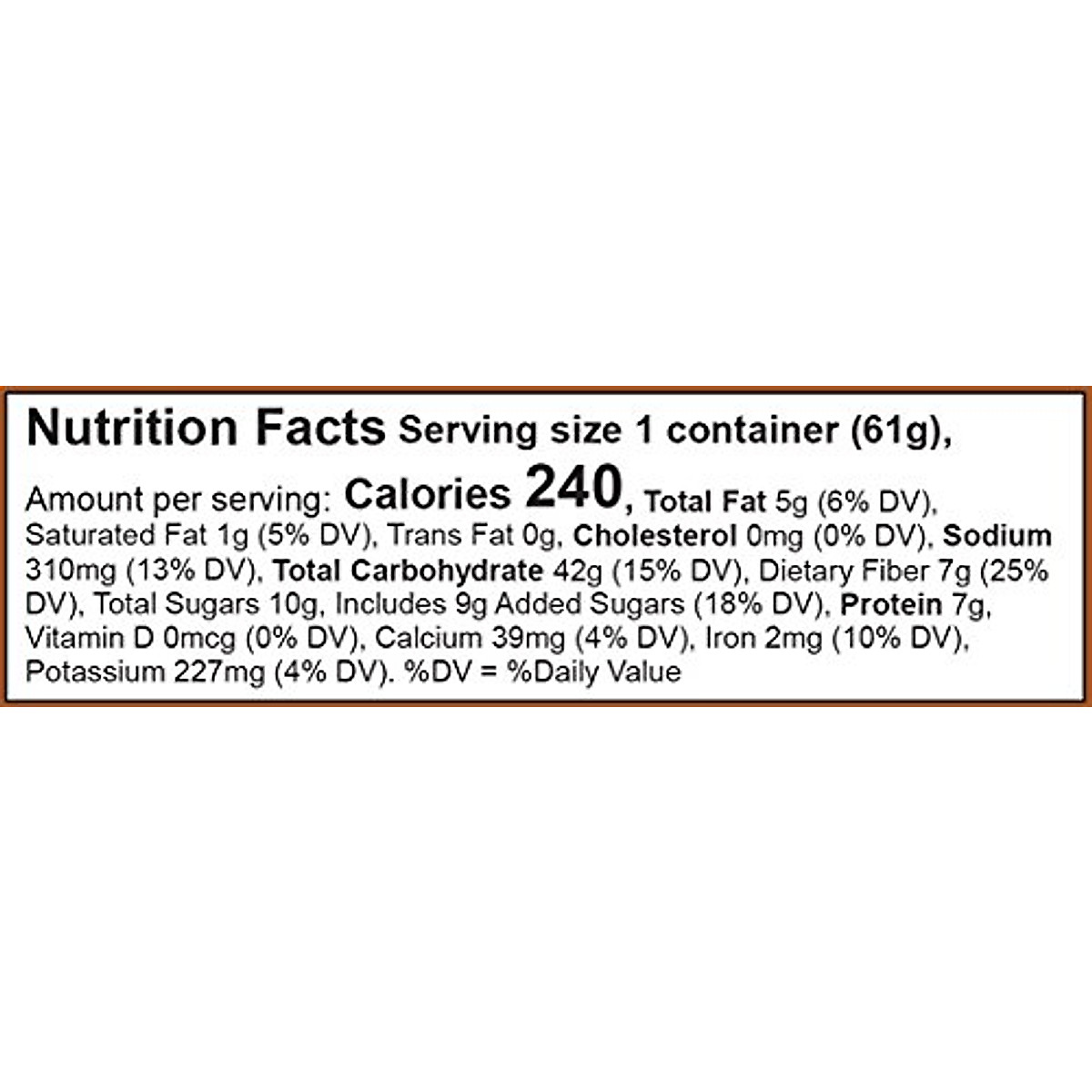 Bob's Red Mill Gluten Free Oatmeal Cup, Maple Brown Sugar, 2.15 Ounce (Pack of 8)