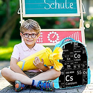 VBFOFBV Backpack for Women Daypack Laptop Backpack Travel Casual Bag, Blackboard Periodic Table of Chemical Elements