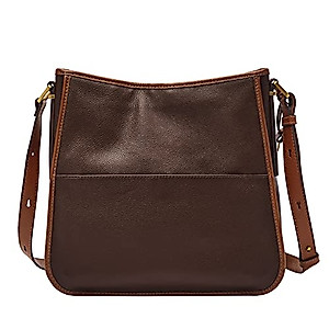 Fossil Women's Heritage Leather Hobo Purse Handbag