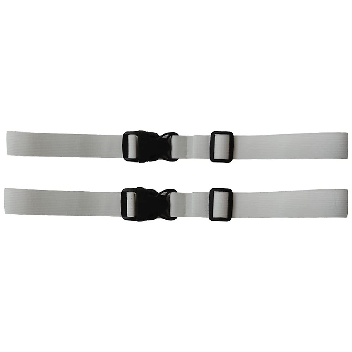 HDHYK 2packs Beach Chair Towel Straps for Pool, Beach, Lounge Chair Multi Purpose Adjustable Elastic Towel Straps(White)