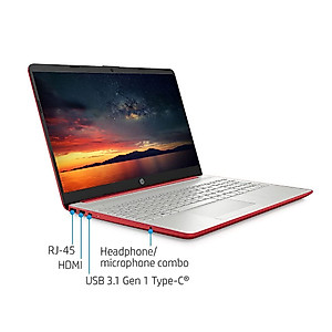 2022 Newest HP Laptops for College Student & Business, 15.6 inch HD Computer, Intel Pentium Silver N5000, 16GB RAM, 1TB SSD, Office 365 1-Year, Fast Charge, Light-Weight, Windows 11, ROKC HDMI Cable