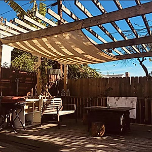 90% Shade Cloth for Plants 2 Ft × 3.3 Ft Greenhouse Shade Cloth for Protect Vegetable Plants Fruits Flowers Crops - Beige