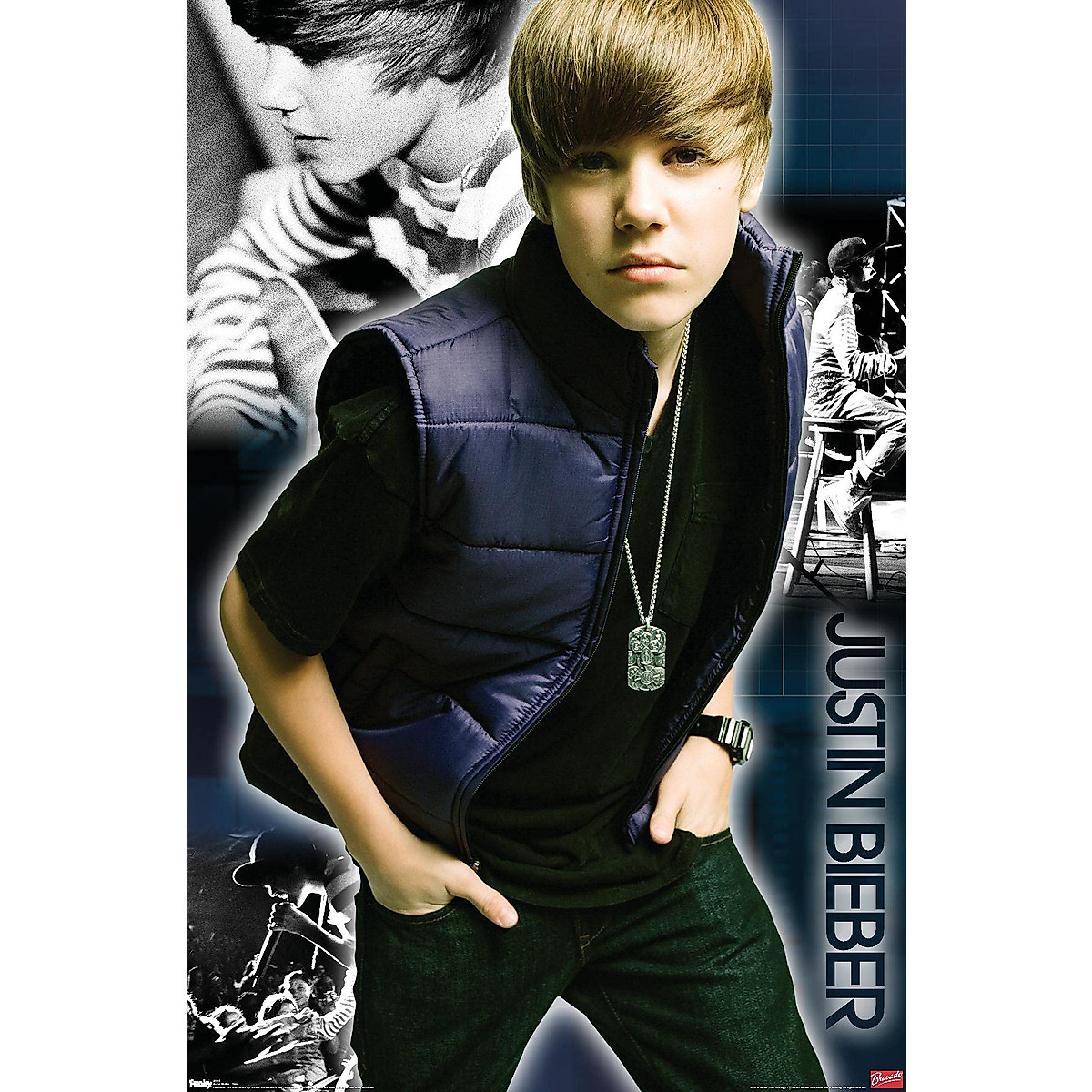 Trends International Justin Bieber - Cool Wall Poster, 22.375" x 34", Premium Unframed Version
