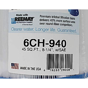 Unicel 6CH-940 Waterway Vita Aber Filter Replacement Cartridge 6CH940 (6 Pack)