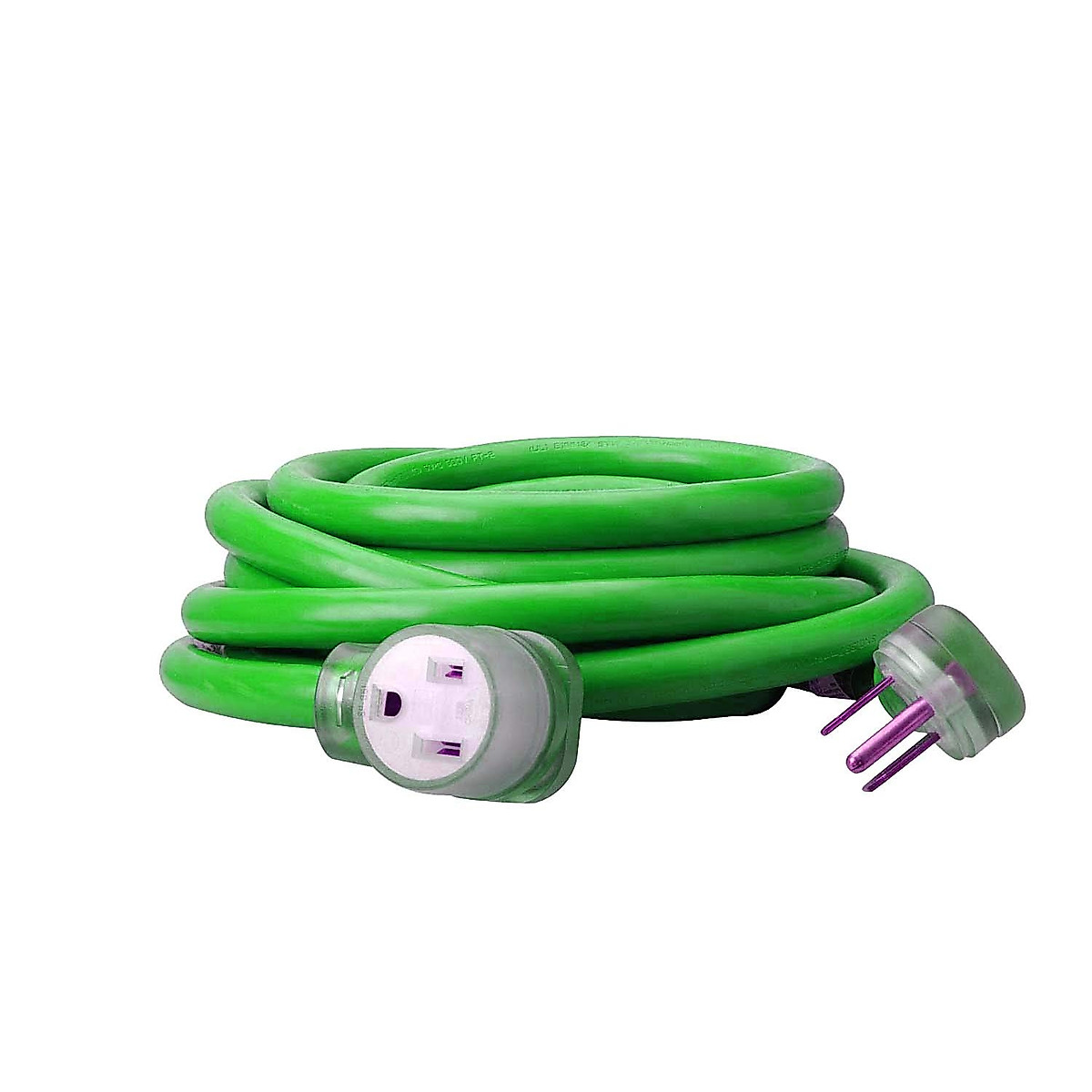 pizety Welder Extension Cord 50 ft 10,000 Watts Nema 6-50 250-Volt Welder Extension Cord 8 Gauge Lighted end 8/3 Welder Extension Cord 50 amp Plug ETL Approved Welding Extension Cord 6/50 8 AWG