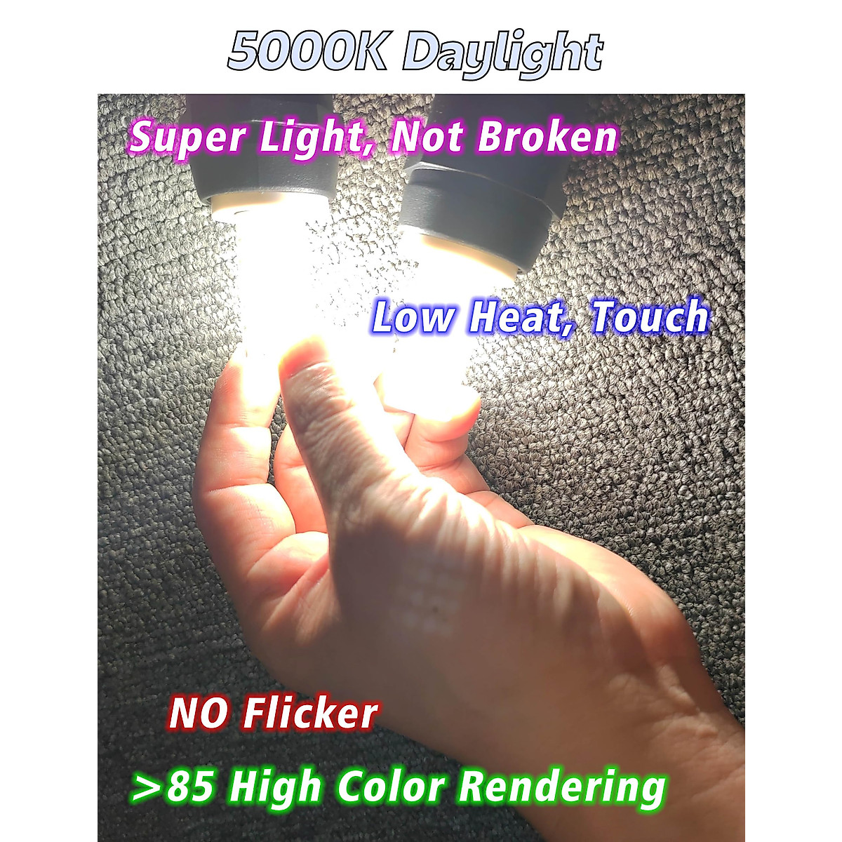 Xyanmc Fridge Freezer Light Bulb Replacement E17 LED Appliance Bulb 5W Equivalent 60W 5000K Daylight 650LM, E17 Intermediate Base Fridge Bulbs KEI D28M KEI D28A KEL2811 5304517886 Refrigerator 2PACK