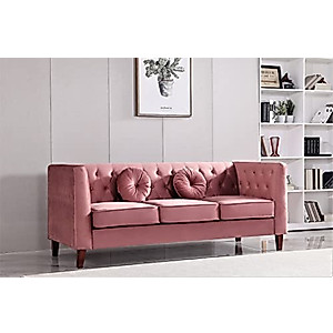 US Pride Furniture S5688N-S5694N Sofas, Rose