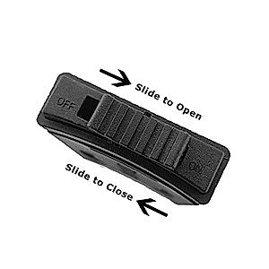 YCYU 2-Pack Knife Belt Clip Outdoor Loops Gun Blade Sheath Tool Lock with Mounting Hardware, Mag Pouches Sheath Holster, Universal Utility EDC Belt Clip Camping DIY Clip Gun Holsters(Black)