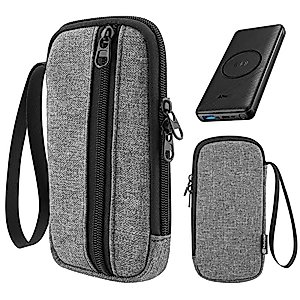 CaSZLUTION Travel Case for Anker Portable Charger 313 Power Bank (PowerCore Slim 10K), 325 (PowerCore Essential 20K), 523 (PowerCore 10K PD), 525 (PowerCore Essential 20K PD) and PowerCore III 10K