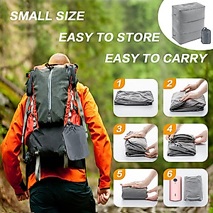 Inflatable Travel Pillow, Kimiandy Travel Essentials for Kids & Adults,Airplane Footrest Can Be Adjustable Height,Leg Rest Airplane Pillow for Travel/Cars/Office/Hotel (Grey)