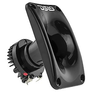 DS18 PRO-DKN25 Neodymium Driver with Aluminum Horn - 1", 120W Max Power, 60W RMS, 8 Ohms, 1" Voice Coil, Phelonic Diaphragm - No Other Compression Driver Can Compare (Single)