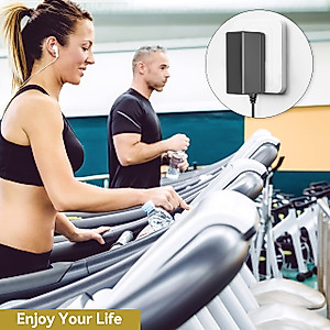 Omilik UL Listed AC Adapter for Livestrong LS5.0U LS5.0R LS6.0R Stationary Exercise Bike LS7.9E & LS8.0E Elliptical LS9.9E & LS12.9E Incline Elliptical Cross Trainer LS10.0E & LS13.0E Trainer Exercise