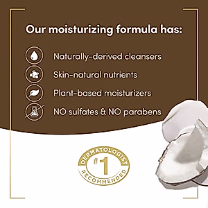 Dove Purely Pampering Body Wash for Dry Skin Coconut Butter and Cocoa Butter Effectively Washes Away Bacteria While Nourishing Your Skin 22 oz 4 count