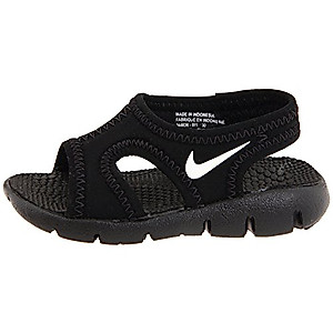 Nike Kids Baby Boy's Sunray 9 (Infant/Toddler) Black/White Sandal 10 Toddler M