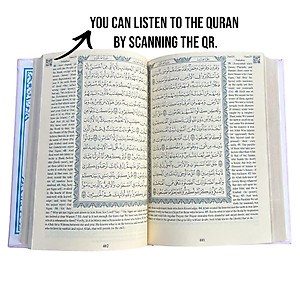 English Translate Thermo Leather Covered Quran |Quran Size:8 * 5.5 * 1.2 İnch/20 * 14 * 3cm | The Holy Quran | Great Ramadan Gifts for Muslim Men,Women (Soft Pink, Quran)