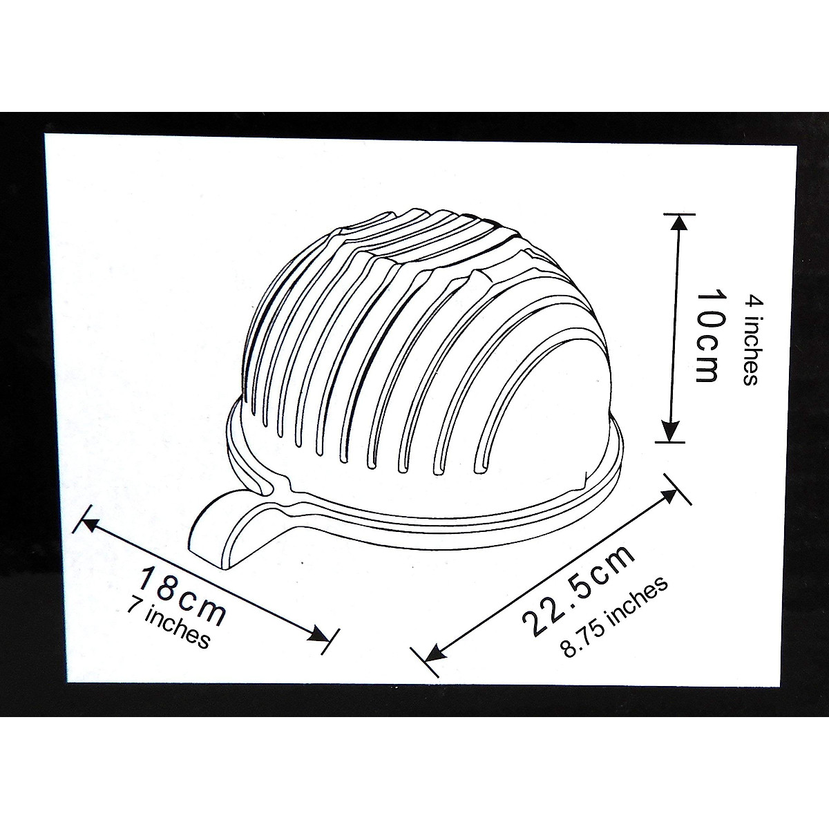 Vegetable Chopper, Chop Fresh Vegetables and Fruits in Seconds BPA Free Salad Shooter, Cutter for Lettuce or Salad -