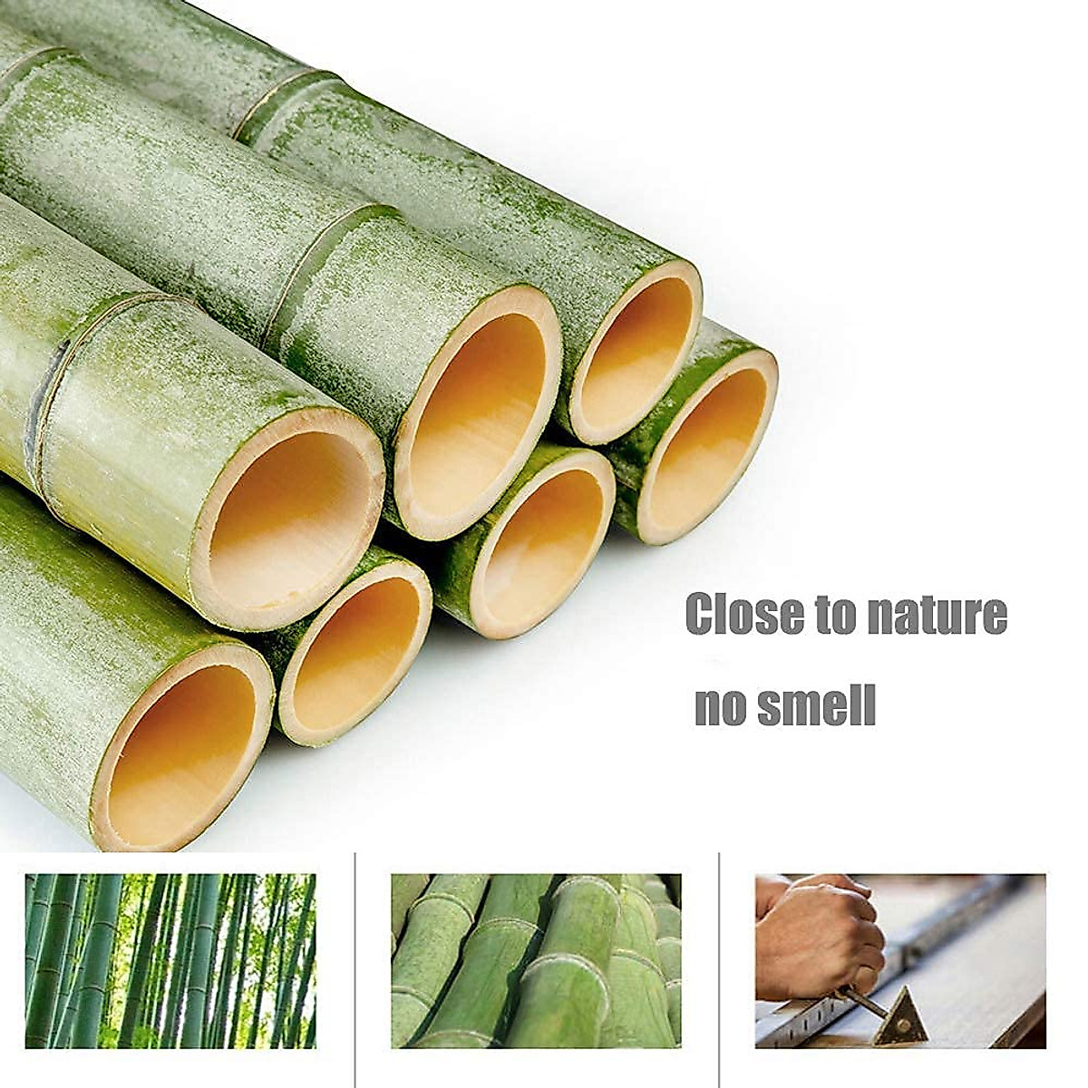 BROHN Lounge Chair, Lounge Chairs, Lounge Chairs,Bamboo Rocking Chair Adjustable Folding Recliner Summer Outdoor Sun Loungers Armchair Balcony Old Man Siesta Chair,Support 300kg