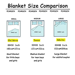 Horse Blanket Horse Gifts for Girls Women, Floral Horse Blankets for Girls Kids, Gifts for Horse Lovers Super Soft Travel Blanket 40x50 Inches