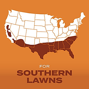 Scotts Turf Builder Grass Seed Bermudagrass with Fertilizer and Soil Improver, Drought-Tolerant, 8 lbs.