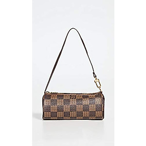 Louis Vuitton Women's Pre-Loved Damier Papillon Pochette, Brown, One Size