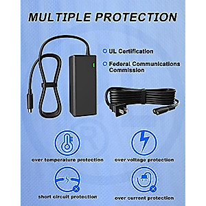 Replacement for Segway Ninebot Charger 42V 1.7A Fit for Ninebot Segway Scooter Charger ES2/ES4/E22/ES1L ES Series KickScooters