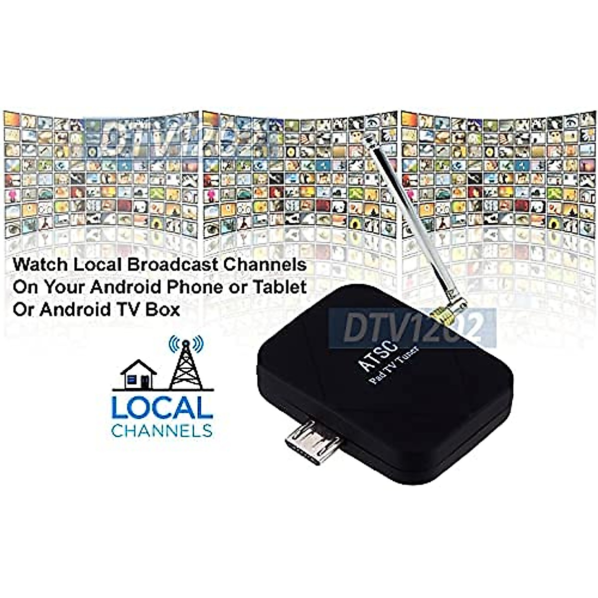 Android Digital ATSC TV Tuner Receiver for Tablet Smart Phone