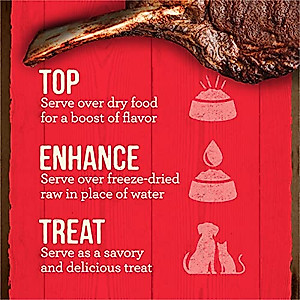 Merrick Grain Free Beef Bone Broth, Dog Food Topper - 16 oz. Pouch