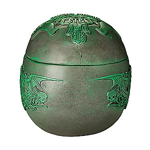 Spirit Halloween Disney's The Haunted Mansion Tabletop Skull | Officially Licensed | Home Décor | Horror Décor | Skull Decoration