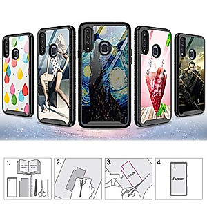 LeYi for Samsung Galaxy S10 Plus Case, Black/Clear