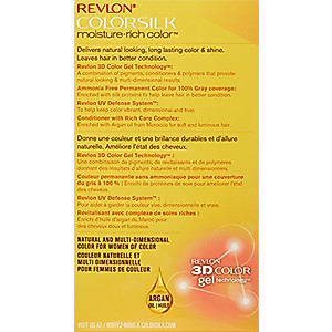 Revlon ColorSilk Moisture Rich Hair Color, 73 Golden Brown