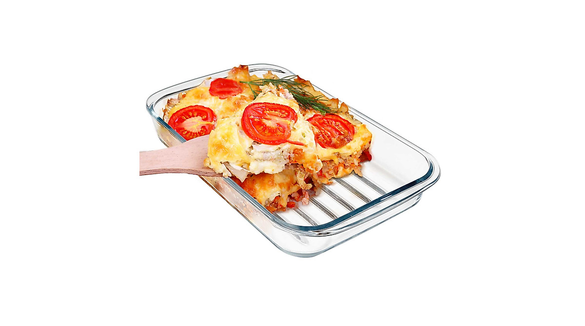 DMAR 2-Quart Glass Baking Dish - Healthier Cooking