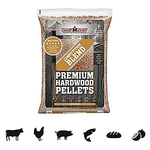 Camp Chef Competition Blend BBQ Pellets, Hardwood Pellets for Grill, Smoke, Bake, Roast, Braise and BBQ, 20 lb. Bag