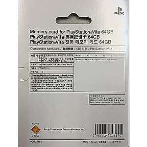 PlayStation Vita Memory Card 64GB (PCH-Z641J)