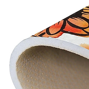 Doormat Welcome Door Mat-Vibrant Yellow Sunflower,Living Room Kitchen Floor Mat Home  Indoor Outdoor Decoration 24X16INCH