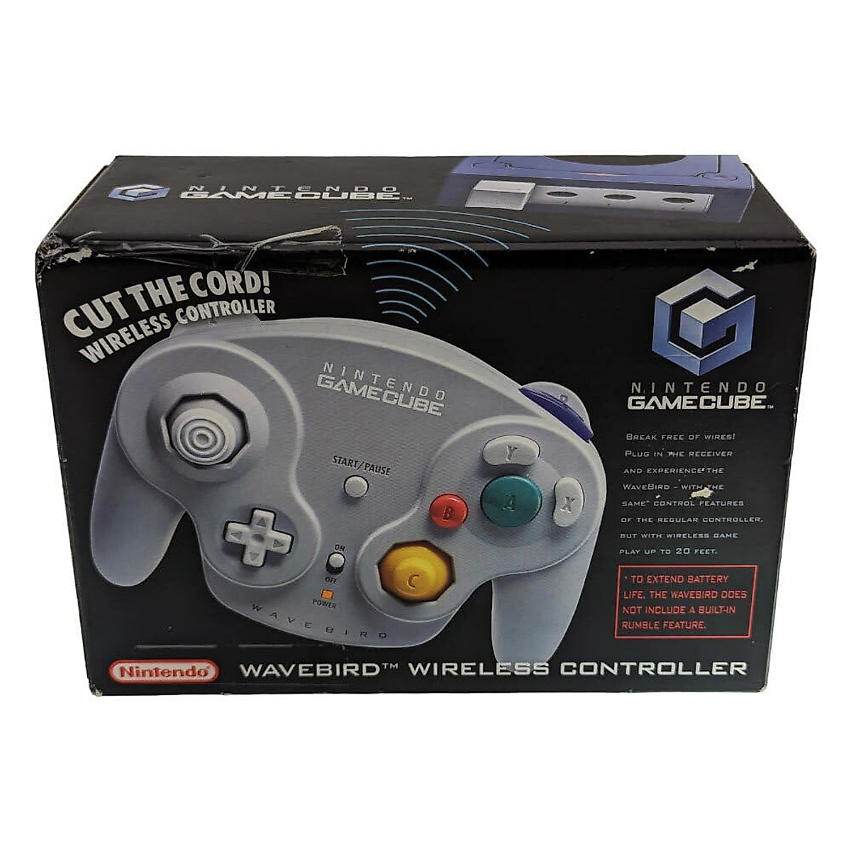 Gamecube Wavebird Wireless Controller - Grey