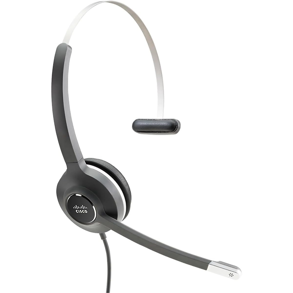 CISCO Headset 531, Wired Single On-Ear Quick Disconnect with USB-C Adapter, Charcoal, 2-Year Limited Liability Warranty (CP-HS-W-531-USBC)
