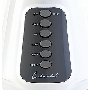Continental Electric CE-BL171 Blender, 48 Ounce, White