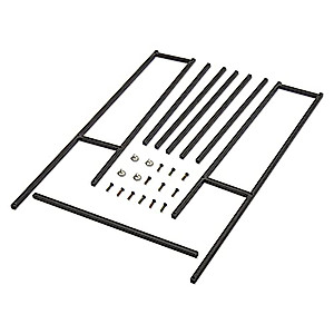 -Shelf Balcony Bathroom Towel Rack Stand for Bathroom Floor,Free Standing Towel Hanging Rack Matte,Metal Modern Blanket Rack Indoor Outdoor Use/85 * 20 * 110Cm